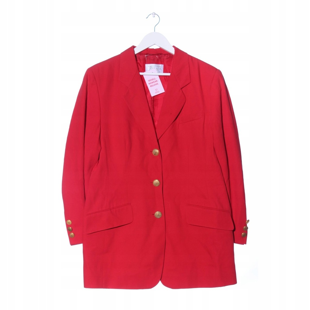 RENATA GIBALDI Długa marynarka Rozm. EU 44 - 13498056245 - oficjalne ...