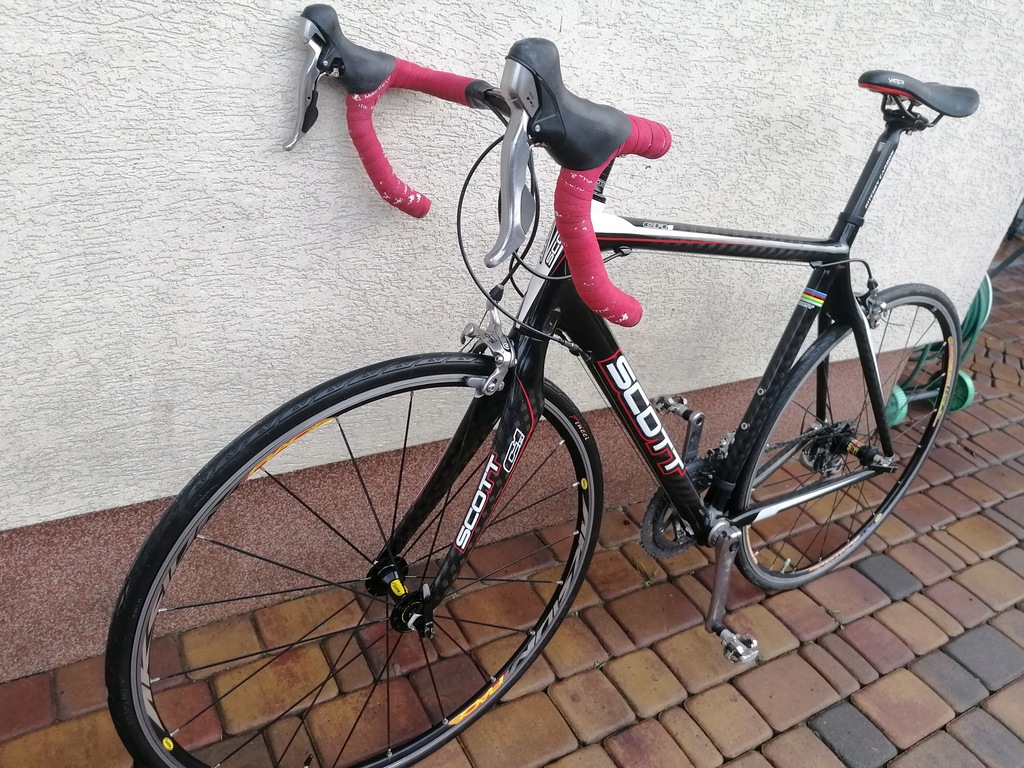 SCOTT CR1 TEAM COMP 56cm Full Carbon Stan IDEALNY - 13195553313 ...