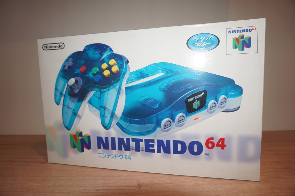 Konsola NINTENDO 64 + BOX NTSC-J - 14817313275 - oficjalne archiwum Allegro
