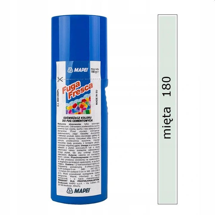 Renowator Fuga Fresca MAPEI 180 Mięta - 12619349568 - oficjalne ...