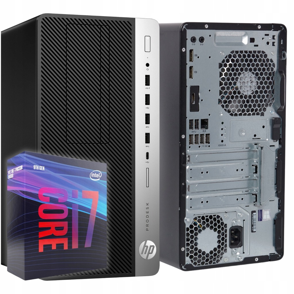 Komputer stacjonarny PC HP ProDesk 600 G5 Tower i7-9700 512/16 DDR4 ...