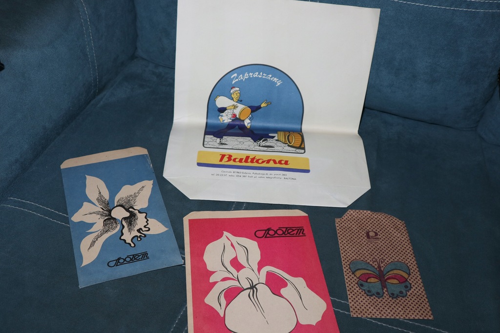 TOREBKI PAPIEROWE SPOŁEM, BALTONA,PEWEX /CZASY PRL - 13257064655 ...