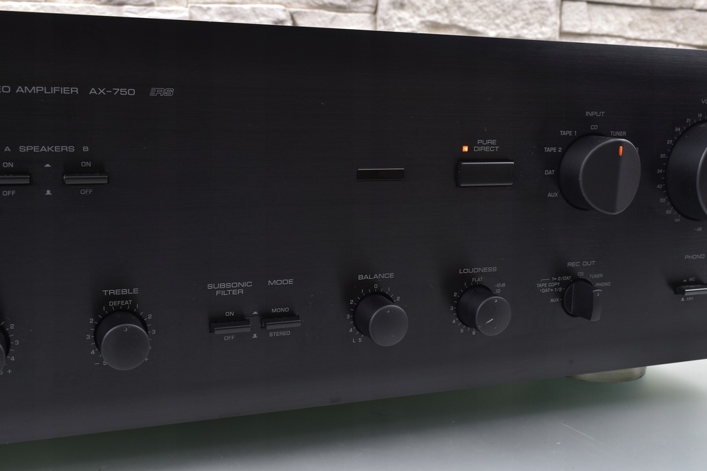 Yamaha AX-750 Stereo Integrated Amplifier - 14831088096 - oficjalne archiwum Allegro