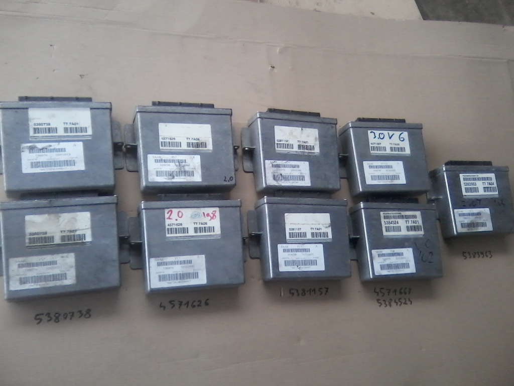 SAAB 9-5 2,0T 2,3T 3,0T V6 200KM KOMPUTER SILNIKA - 11143357248 - oficjalne archiwum Allegro