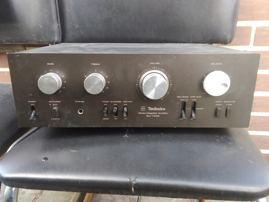 Technics Stereo Integrated Amplifier SU-7100K - 13406203814 - oficjalne ...