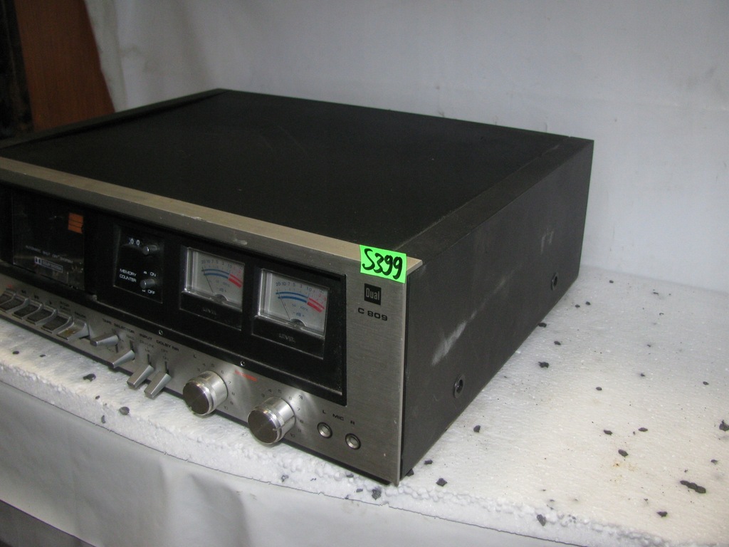 MAGNETOFON KASETOWY DUAL C809 - NR S399 - 12635061733 - oficjalne ...