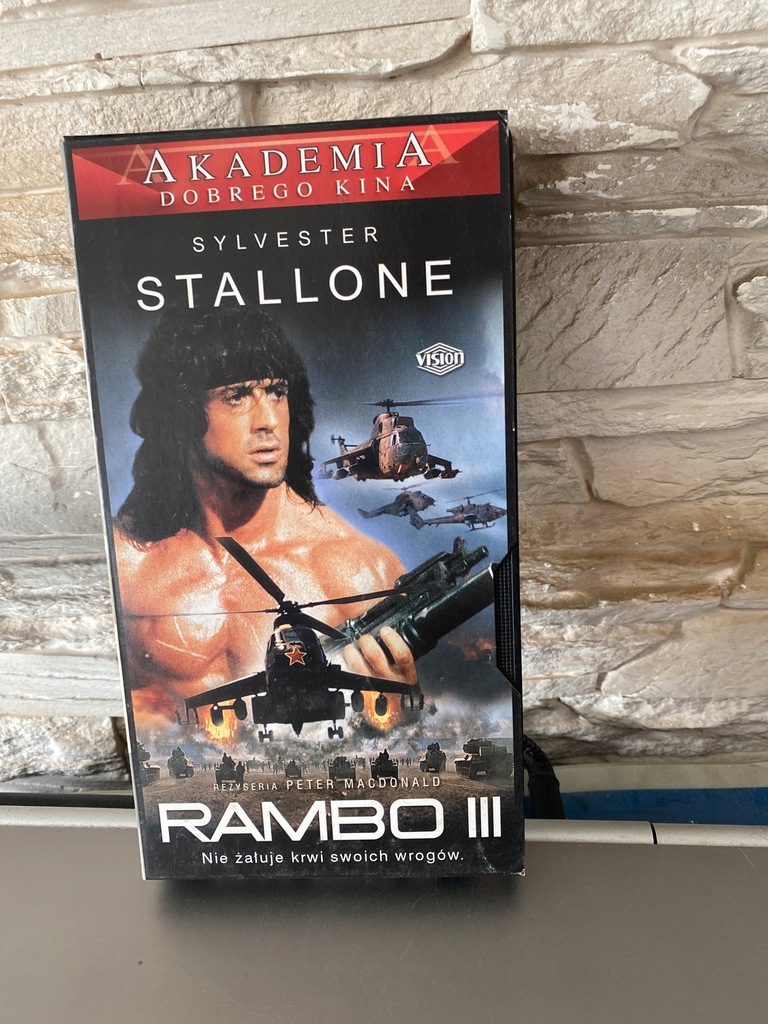 Rambo 3 VHS Stallone - 13613134792 - oficjalne archiwum Allegro