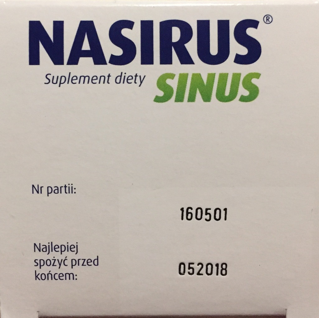NASIRUS SINUS SYROP 100 ML. - 7163991294 - oficjalne archiwum Allegro