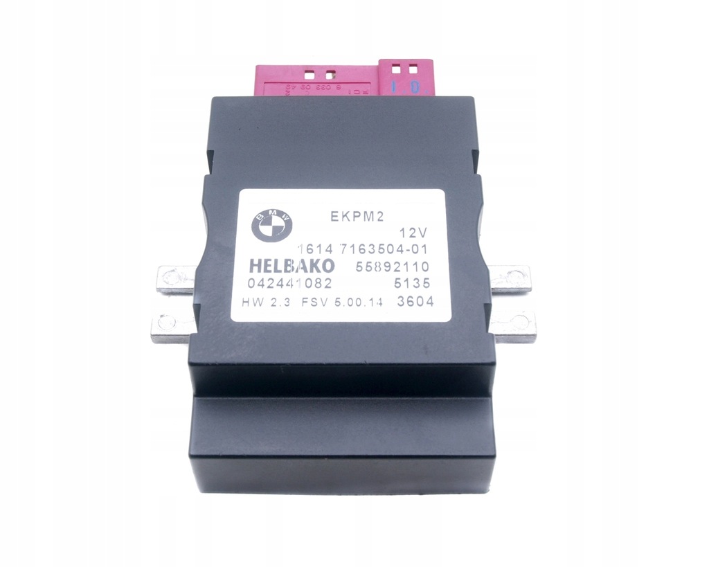 MODUŁ STEROWNIK POMPY PALIWA BMW 7163504 - 11726567183 - oficjalne ...