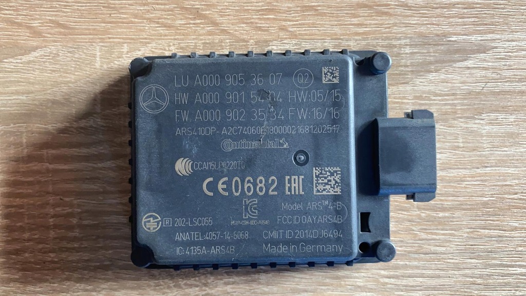 MERCEDES E W213 E W238 RADAR SENSOR CZUJNIK - 12645734379 - oficjalne ...