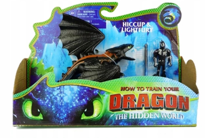 FIGURKA ZABAWKA CZKAWKA NOCNA FURIA JAK WYTRESOWAĆ SMOKA FIGURKI AKCJI ...