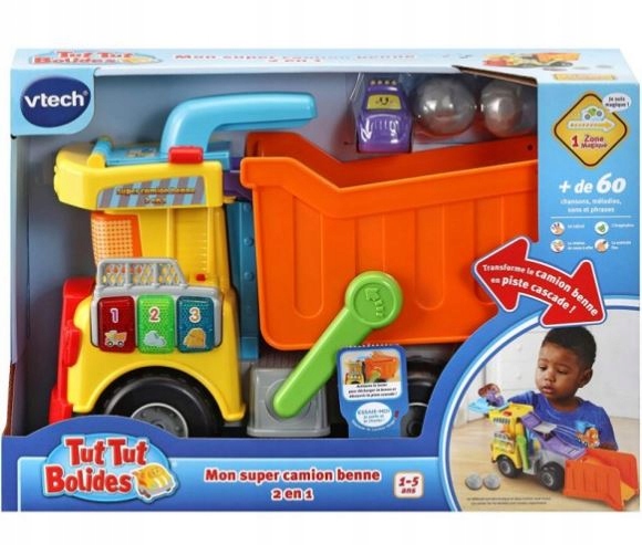 Vtech Maszyna Budowlana interaktywna Duża wywrotka - 13490071625 ...