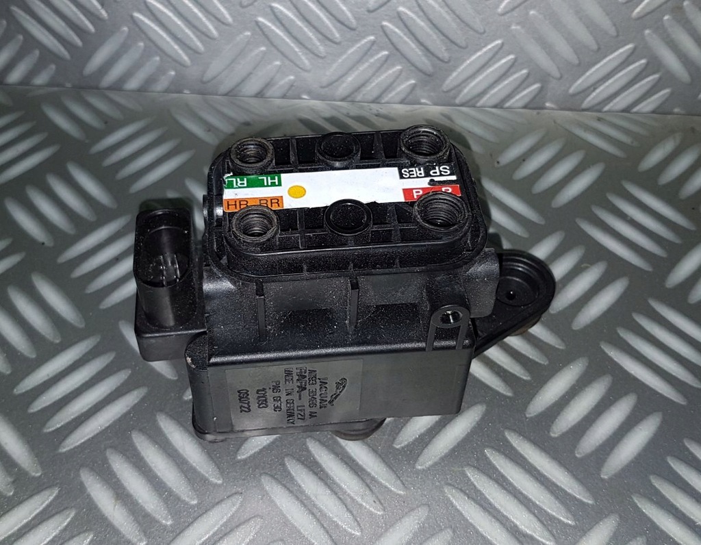 Jaguar XJ X351 rozdzielacz zawór powietrza zawiesz - 11907466686 ...