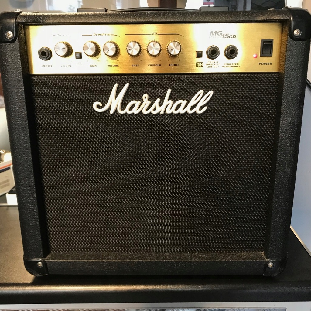 MARSHALL MG15CD Wzmacniacz gitarowy PIECYK - 7799371000 - oficjalne archiwum Allegro