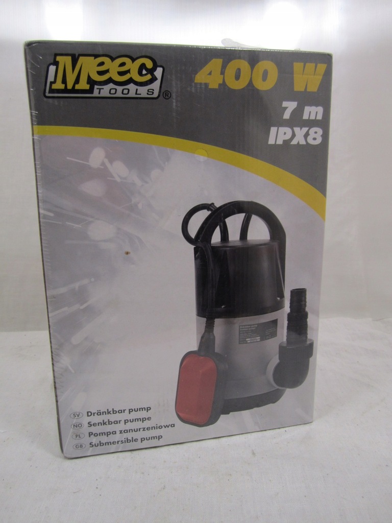 Pompa zanurzeniowa MEEC TOOLS IPX8 400W - 11198984041 - oficjalne ...