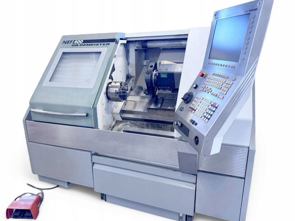Tokarka CNC DMG GILDEMEISTER NEF 400 +wyposażenie| FANUC 210i | z ...