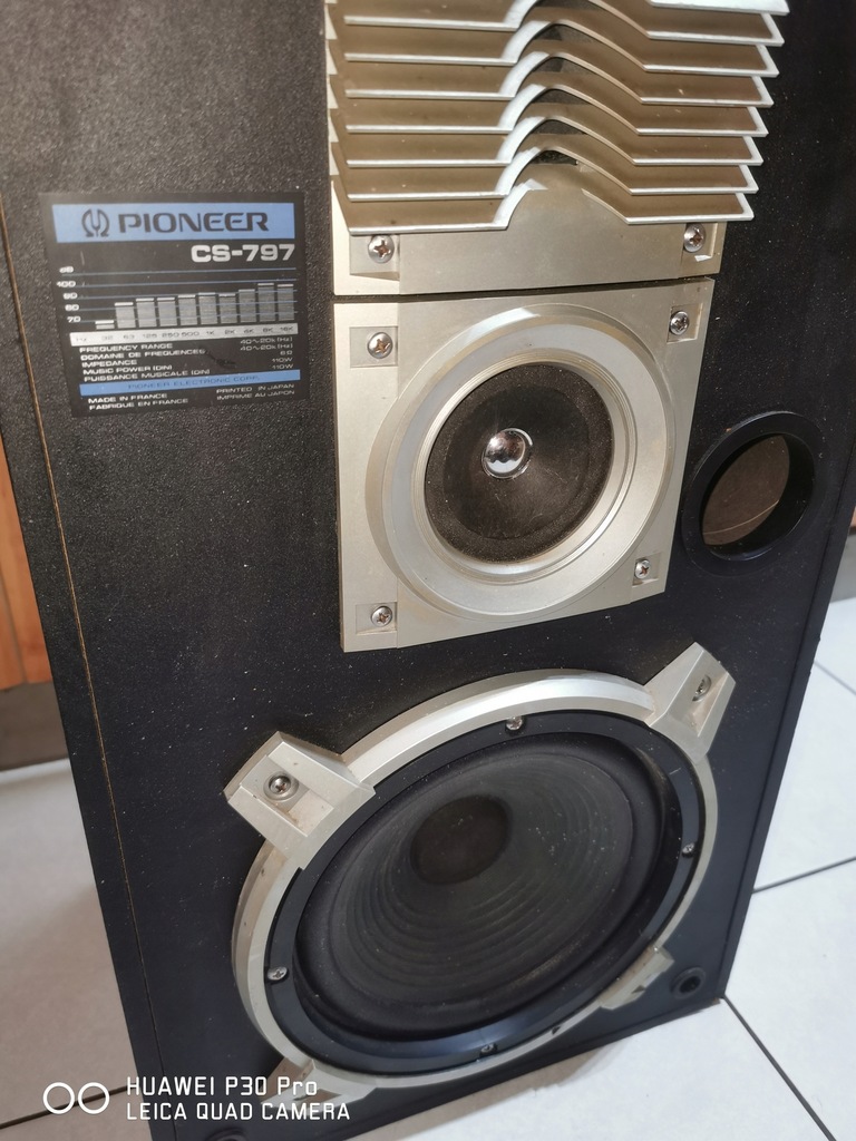 Kolumna Pioneer CS-797 # 1 szt # - 13224030597 - oficjalne archiwum Allegro