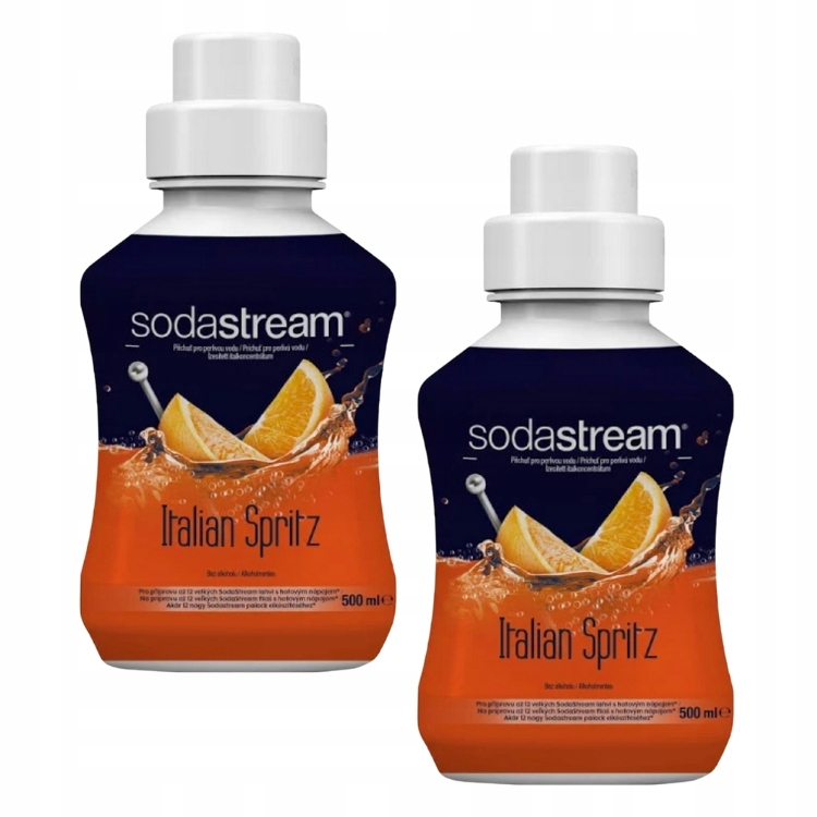 Sodastream 2x syrop do wody Aperol Italian spritz - 13815782008 ...