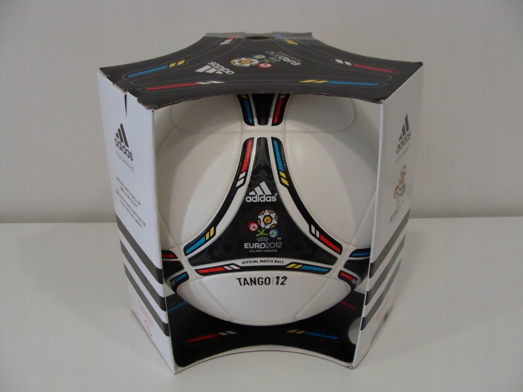PIŁKA MECZOWA ADIDAS Tango 12 OMB Euro 2012 - 12935533683 - oficjalne ...