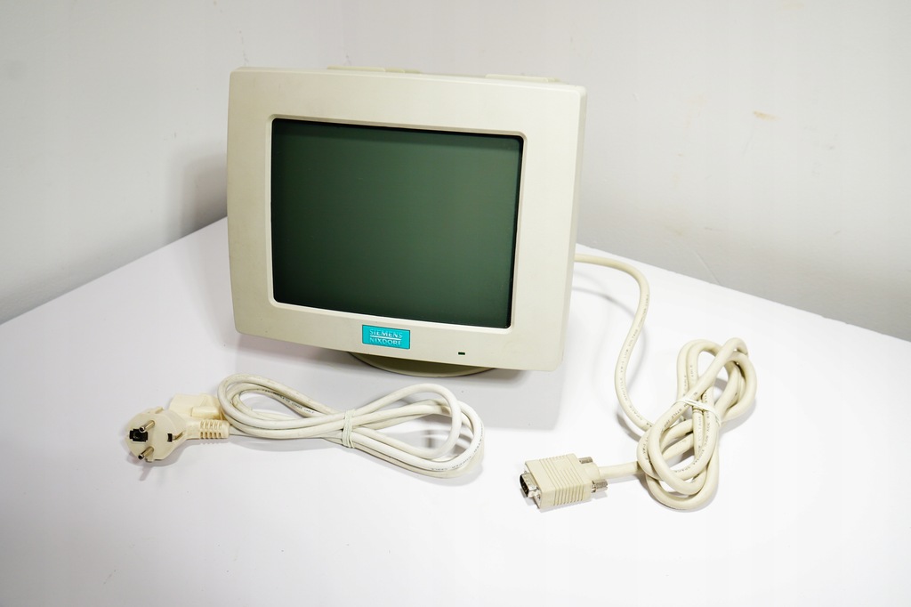 Retro Monitor CRT Siemens M032.1 CRT MONO SVGA 9'' - 13951779633 ...