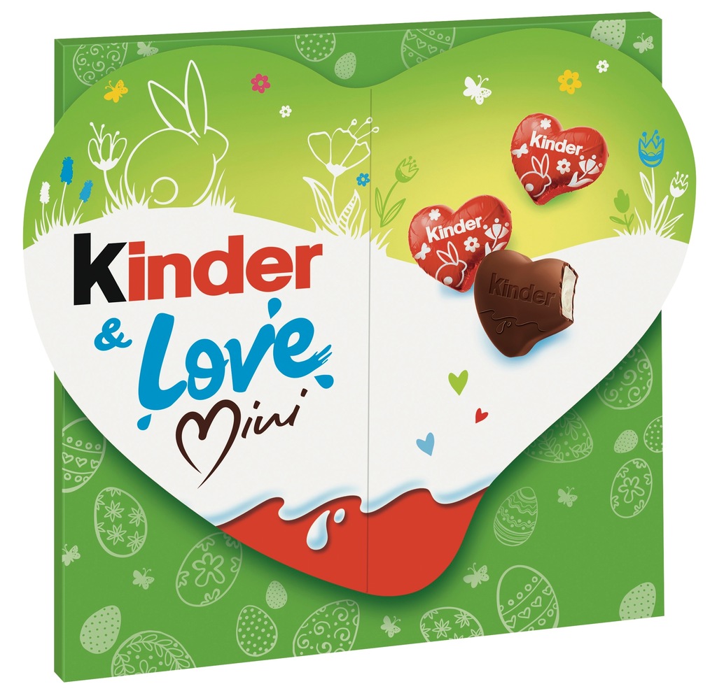 KINDER Kinder & Love Mini czekoladowe serca 107g - 15059678733 ...