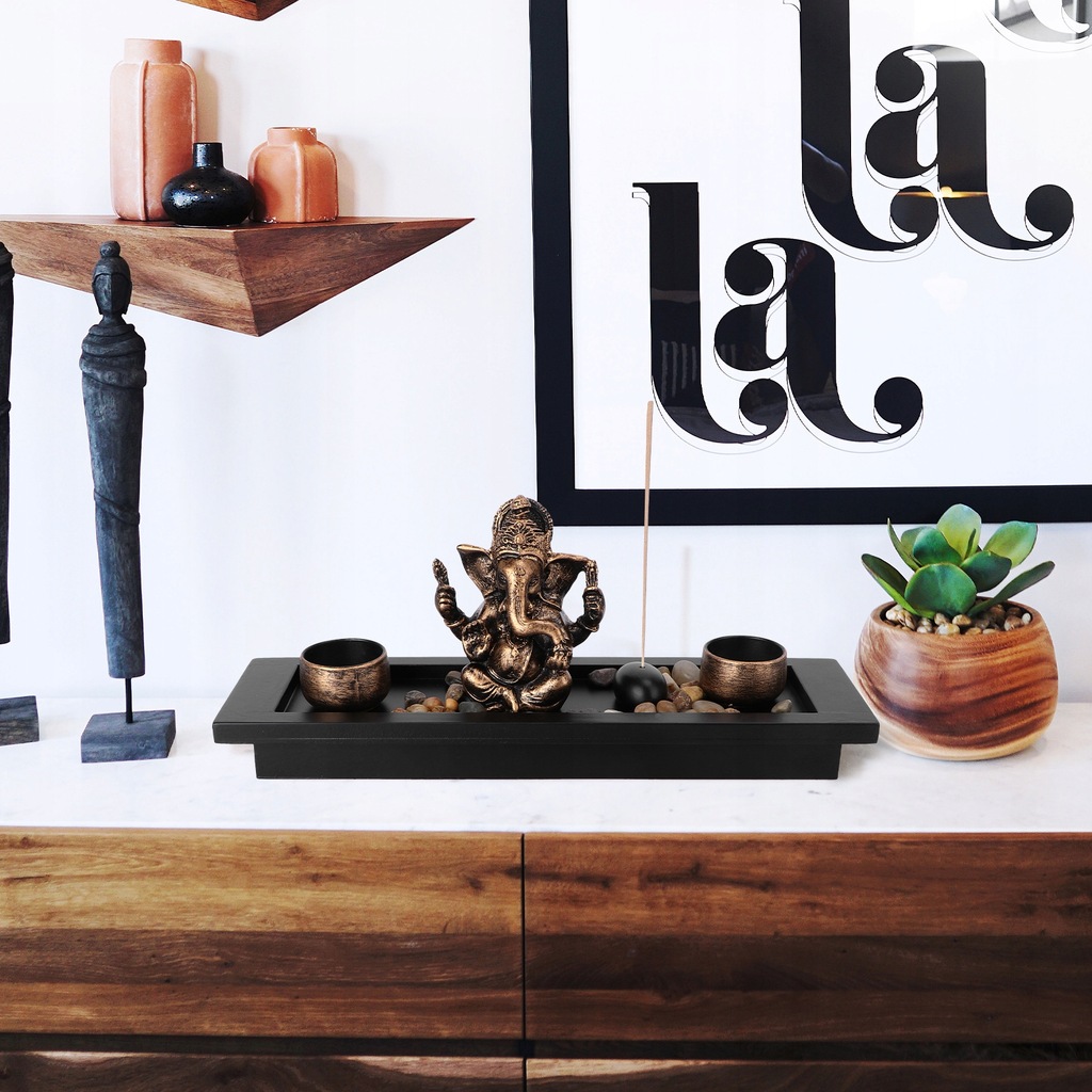 Ganesha Figurine Hindu Luck God Decor Ornaments - 14361259566 ...