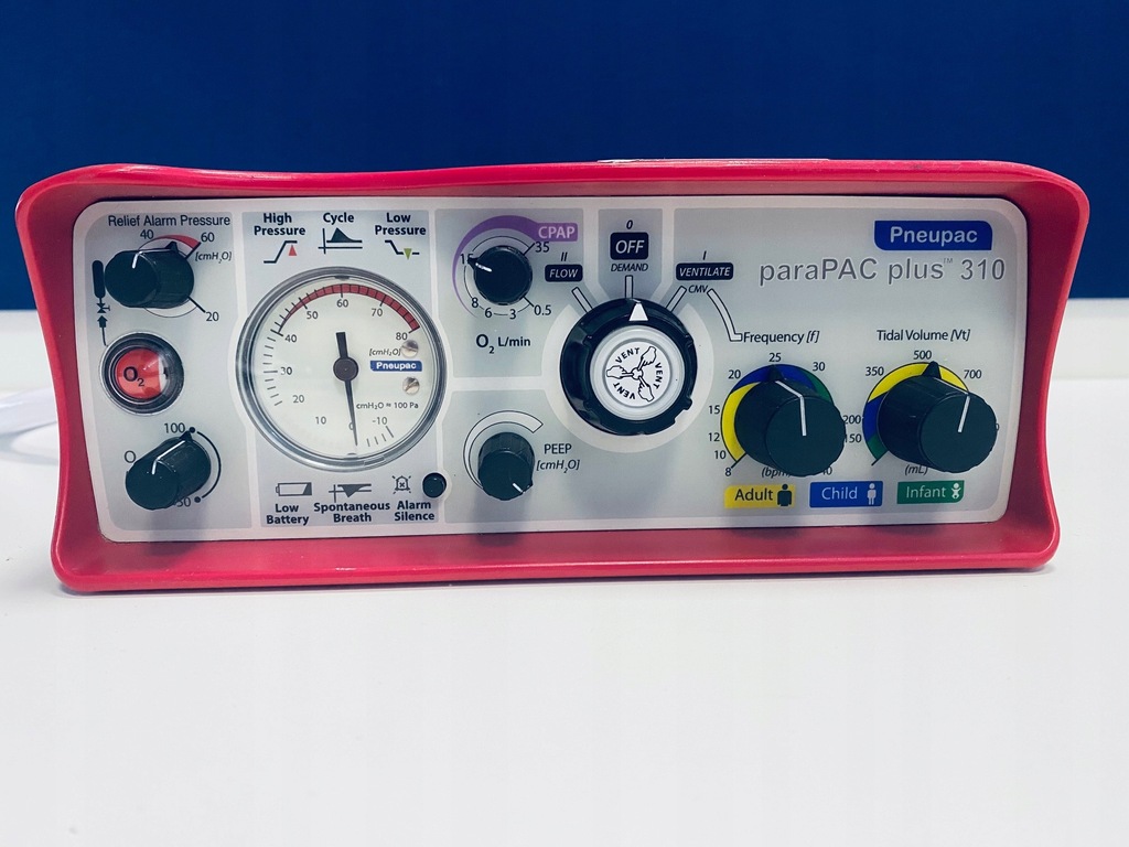 Respirator transportowy ParaPAC 310 Plus karetkowy - 12005358458 ...