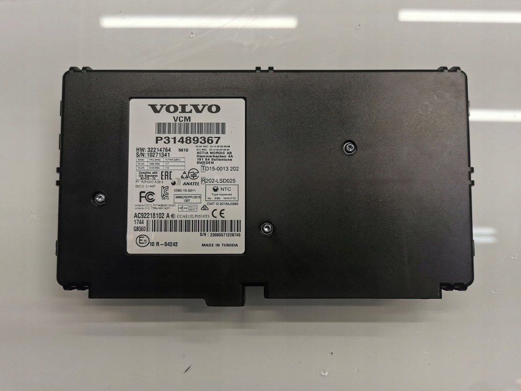 VOLVO XC90 V90 S90 MODUŁ STEROWNIK VCM - 10009171101 - oficjalne ...