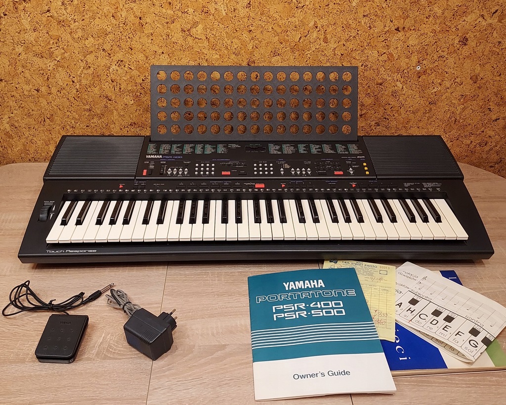 Keyboard Yamaha PSR-400 Made in Japan - 13149674473 - oficjalne ...