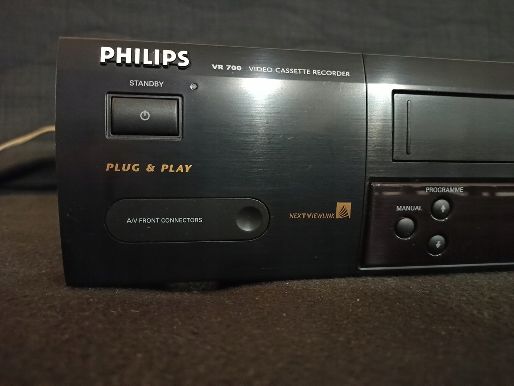 216. MAGNETOWID PHILIPS VR-700 STEREO Z PILOTEM - 12968646711 ...