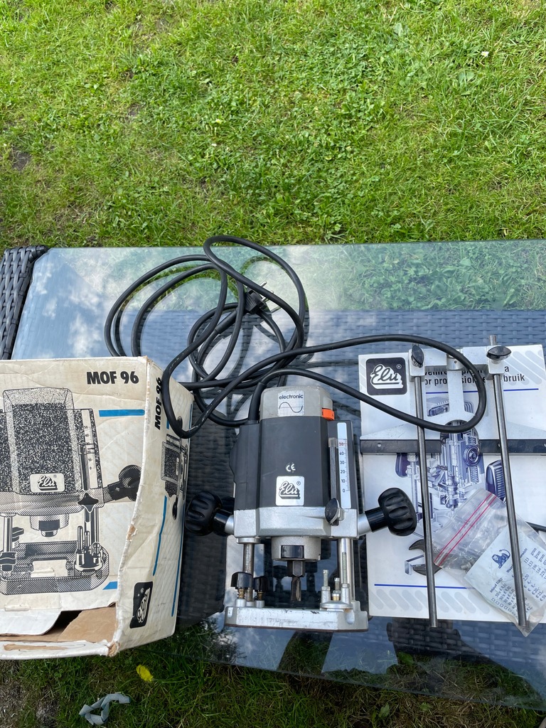 Frezarka gornowrzecionowa elu MOF96 600W 8mm 600 W - 12477157208 ...