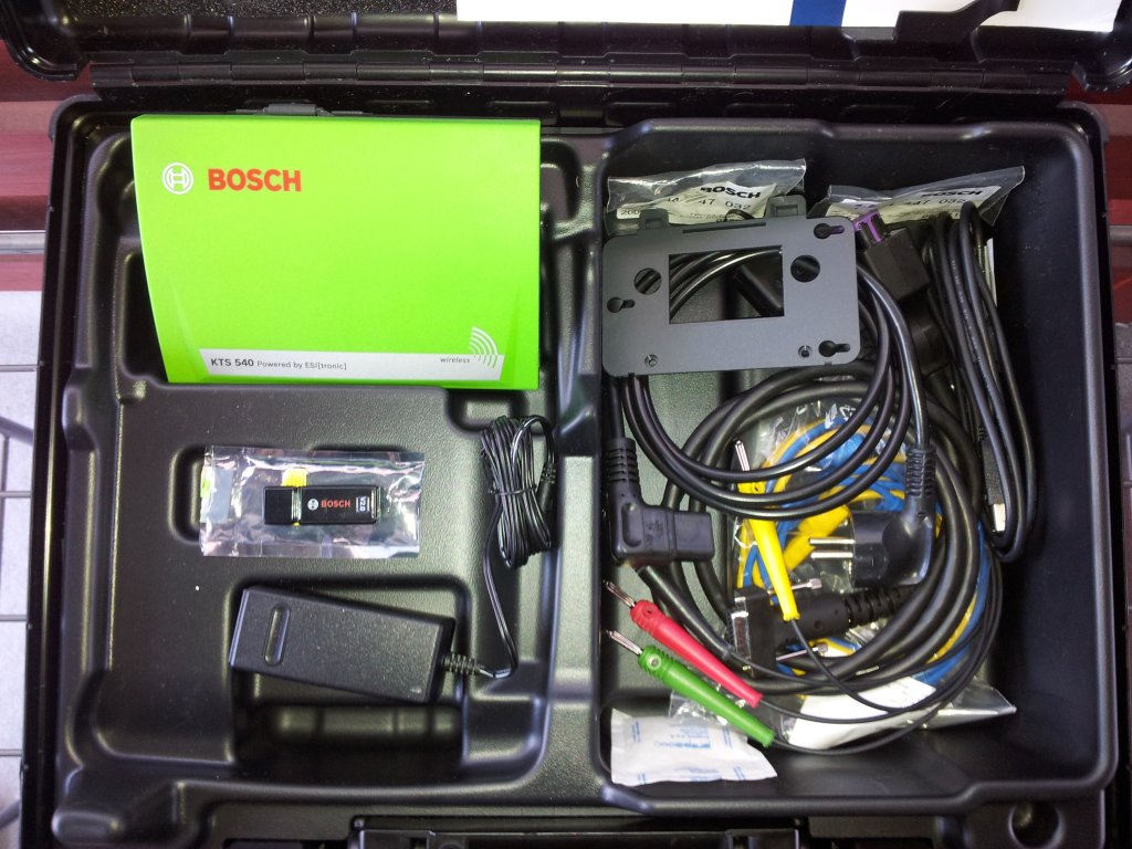 Tester diagnostyczny BOSCH KTS 540 !! NOWY !! - 7535749595 - oficjalne ...