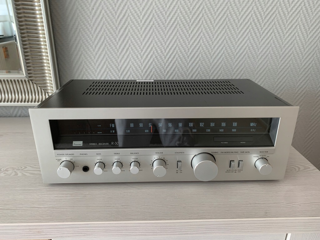 SANSUI R-30 Amplituner Hi-Fi Stereo - 12067792018 - oficjalne archiwum ...