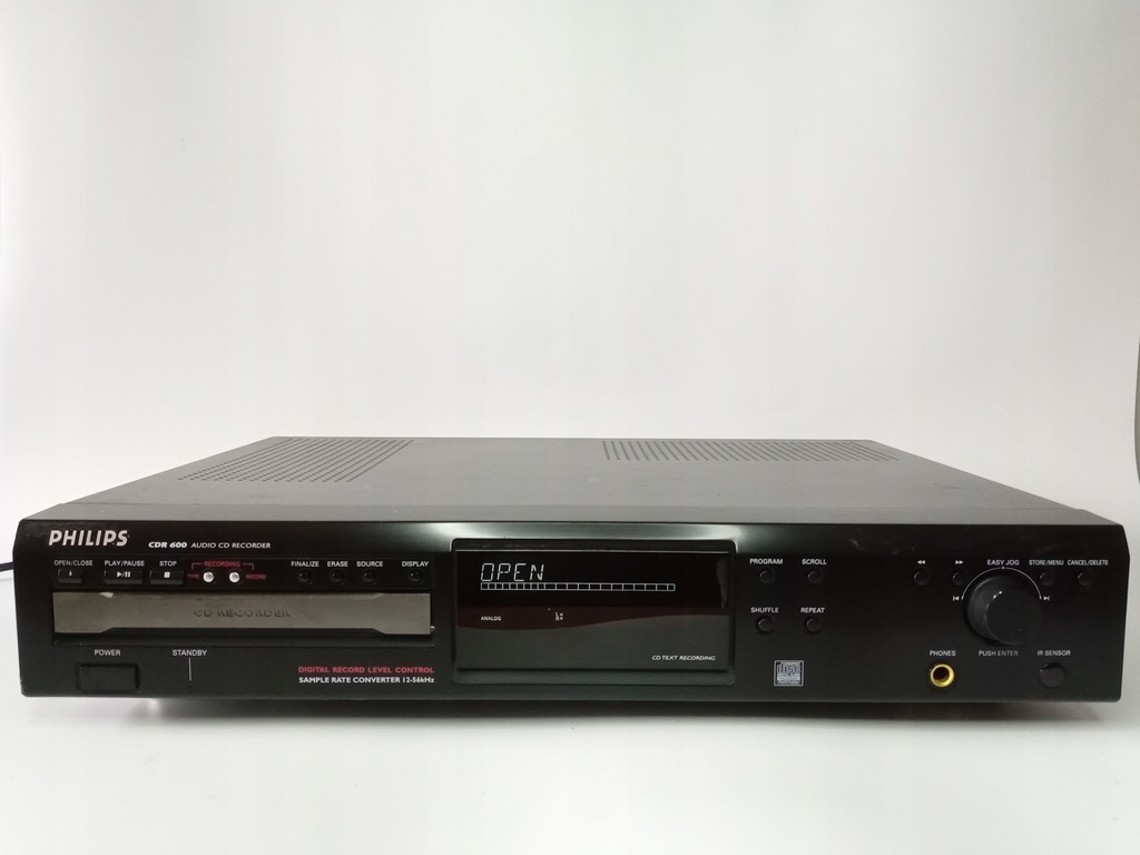 Philips CDR-600 nagrywarka CD Audio - 15136036708 - oficjalne archiwum ...