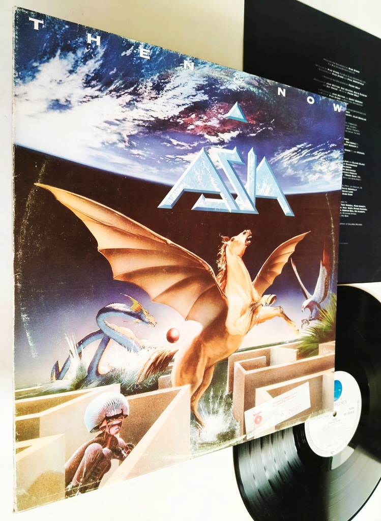 ASIA =THEN&NOW/GREATEST HITS LP HEAT OF THE MOMENT - 13535303022 ...