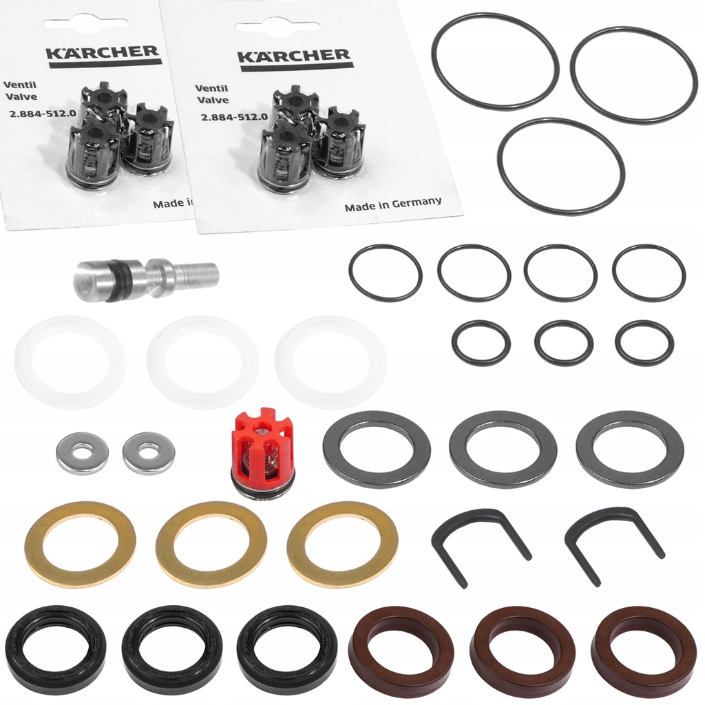 Zestaw naprawczy pompy do HDS 9/17-4 marki KARCHER - 12479704959 - oficjalne archiwum Allegro
