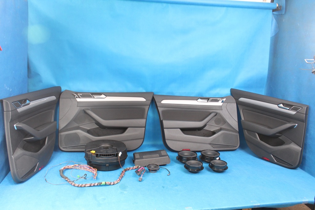 VW PASSAT B8 LIFT DYNAUDIO GŁOŚNIKI WZMACNIACZ 21R - 12962279182 ...