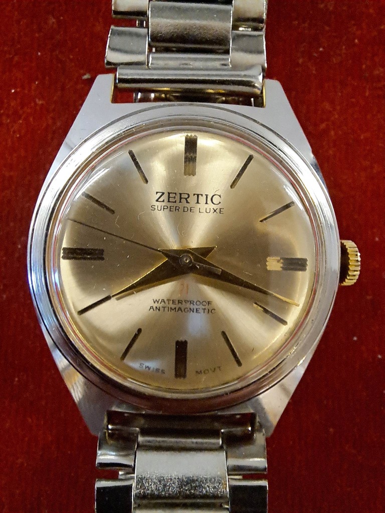 Zegarek Zertic Super de Luxe po serwisie idealny - 13301820971 ...