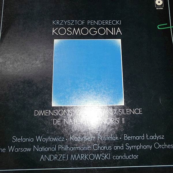 Kosmogonia / Dimensions - Krzysztof Penderecki - 12785961623 - oficjalne archiwum Allegro