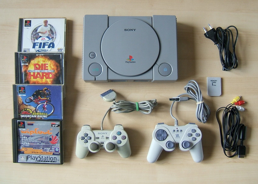 Konsola Sony Playstation PSX z grami - 12935731560 - oficjalne archiwum ...