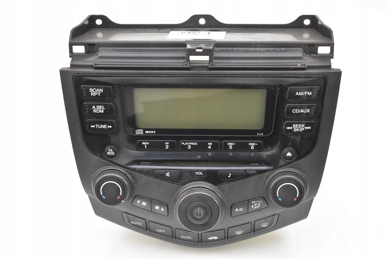 RADIO RADIOODTWARZACZ CD RDS HONDA ACCORD VII 03R - 12009591422 ...