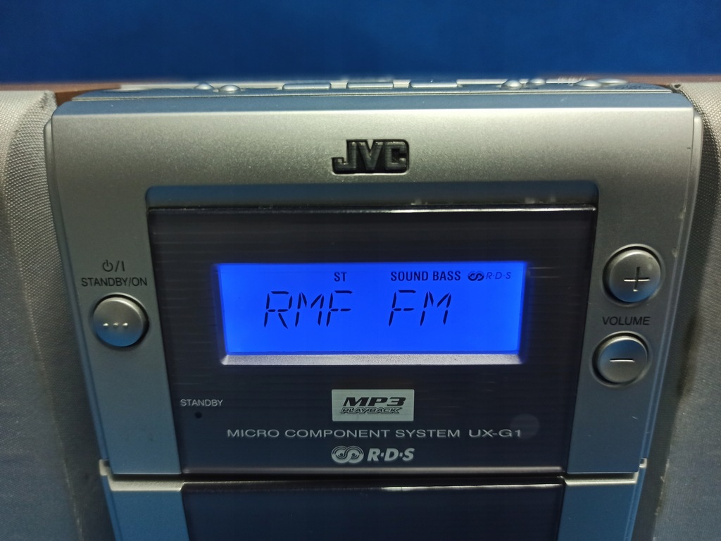 Wieża JVC UX-G1 / CD/ MP3 / TAPE / RDS / FM - 9501104947 - oficjalne archiwum Allegro