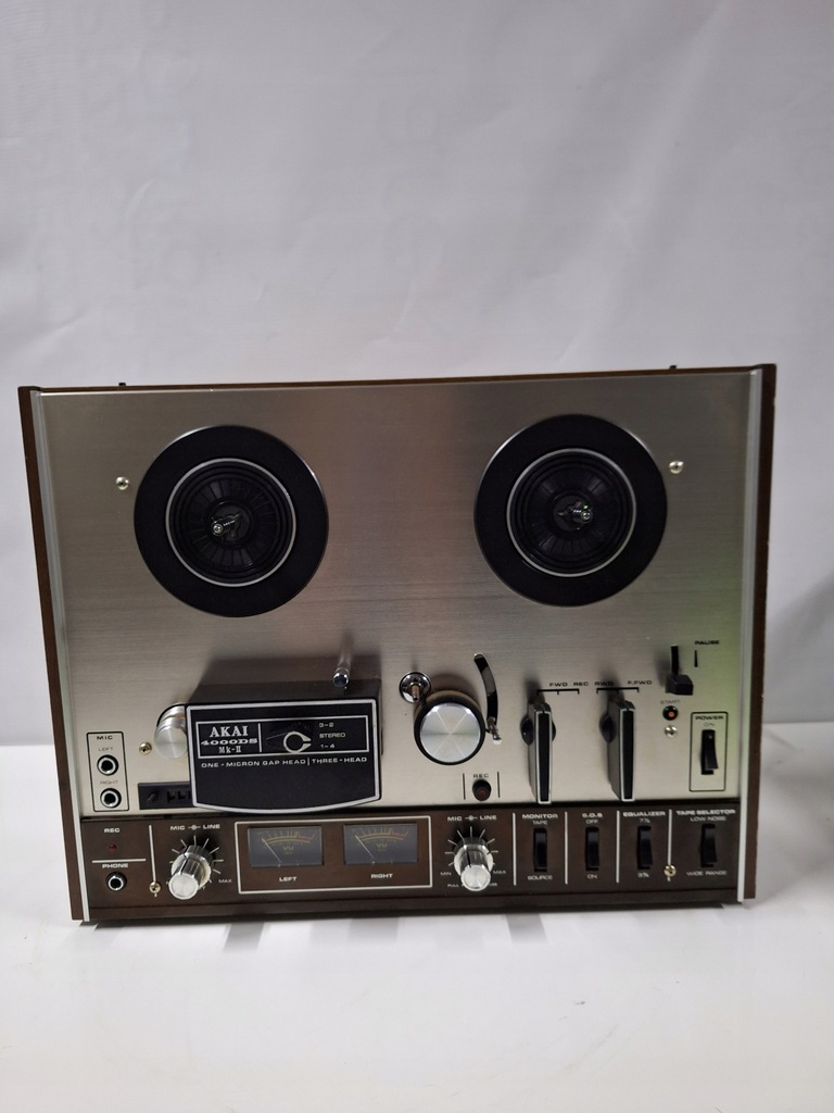 Magnetofon Szpulowy AKAI 4000DS MKII MK2 Vintage - 15007118839 - oficjalne archiwum Allegro