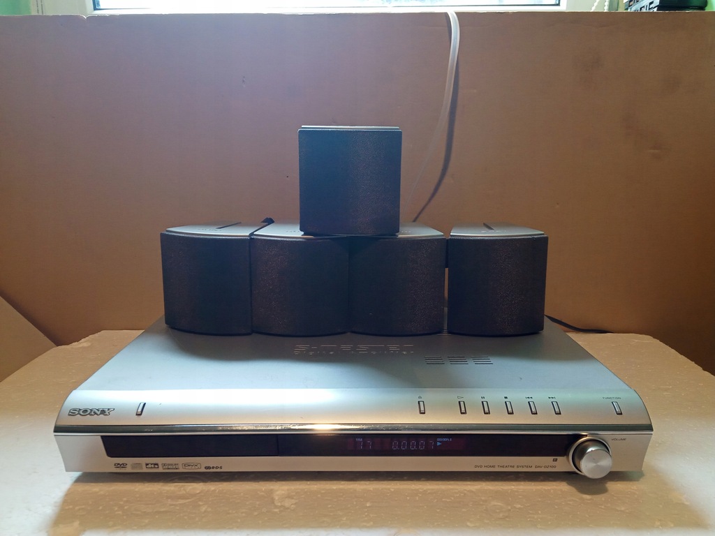 SONY HCD-DZ100 + SS-TS300 +uchwyty scienne (5szt) - 10827749102 ...