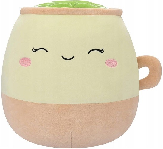 SQUISHMALLOWS Kubek Matcha Latte SQUISHMALLOW 19cm maskotka pluszak ...