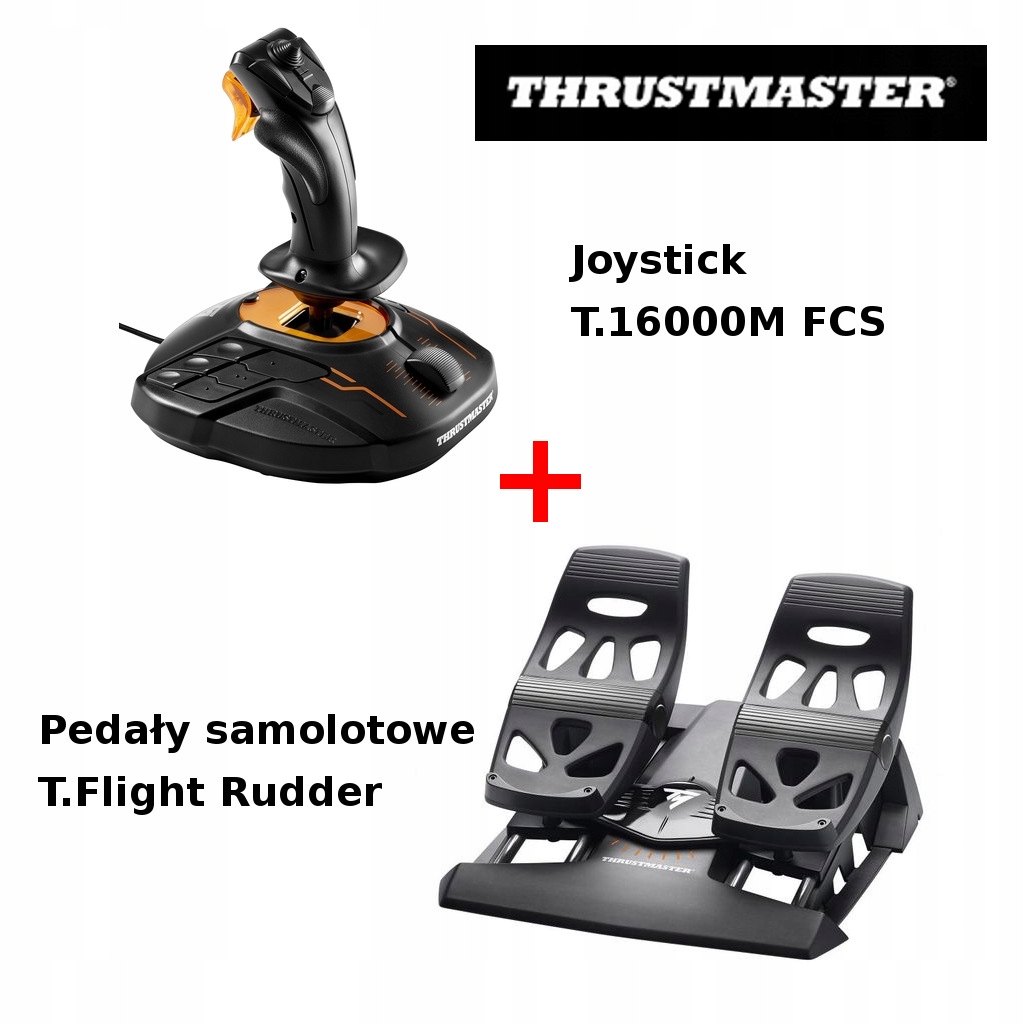 Zestaw dla gracza symulatorów lotu Thrustmaster - 7769155101 ... Zestaw dla gracza symulatorów lotu Thrustmaster - 7769155101 ...