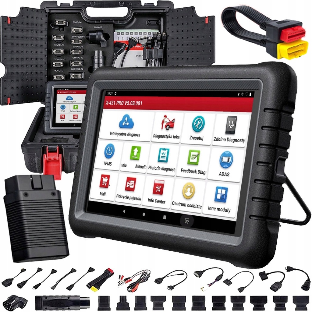 TESTER DIAGNOSTYCZNY LAUNCH X431 PROS V 2021 PL - 12387955063 ...