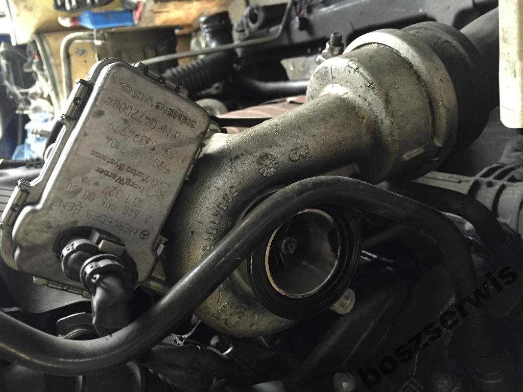 MERCEDES B KLASA W245 CDI TURBO TURBINA ELEKTRYCZN - 6729499908 ...