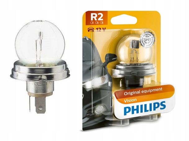 ŻARÓWKA R2 12V 45/40W 5543930 - 13003833549 - oficjalne archiwum Allegro