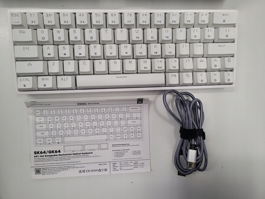 Купить EPOMAKER SK64 механическая Bluetooth-клавиатура: отзывы, фото и характеристики на Aredi ...